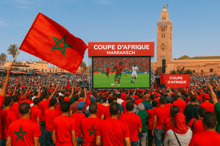 Fan Zone Marrakech – Coupe d’Afrique 2025-2026 | Ambiance Foot